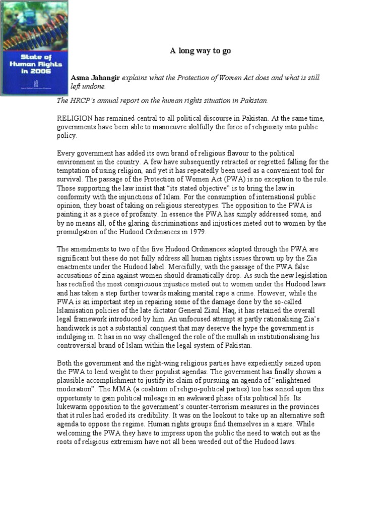 HRCP Report-Women's Rights | PDF | Government | Public Law HRCP Report-Women's Rights | PDF | Government | Public Law