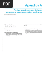 Tablas CDC | PDF | Antropometría | Nutrición