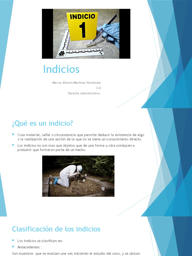Indicio | PDF