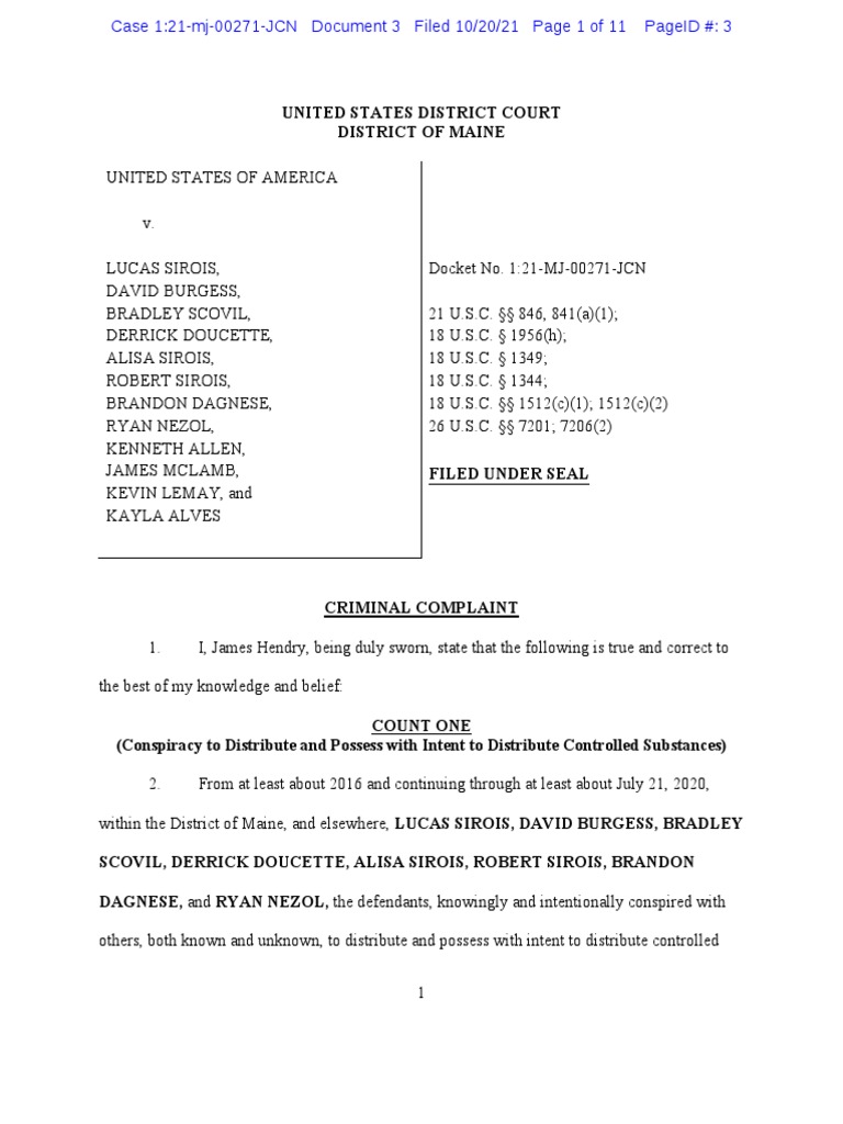 Court Paperwork | PDF | Fraud | Conspiracy (Criminal)
