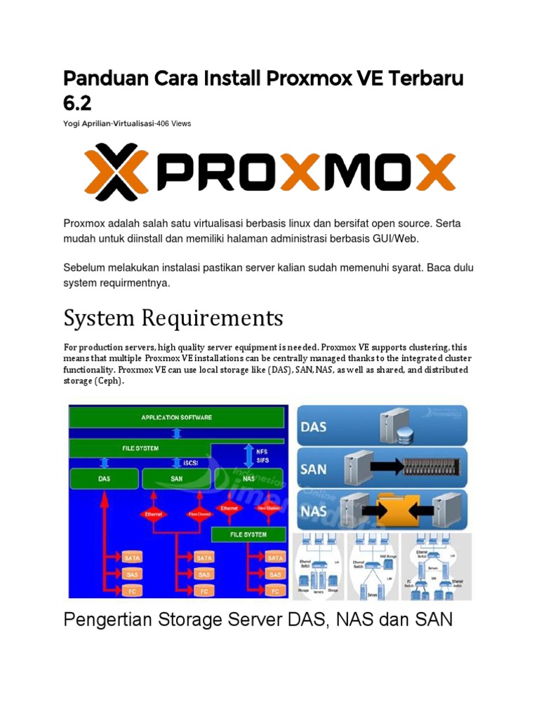 Install Proxmox VE 6 | PDF Install Proxmox VE 6 | PDF