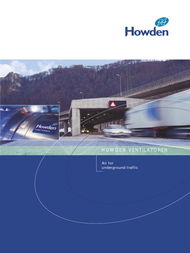 Howden Tunnel Ventillation | PDF | Electric Motor | Jet Engine