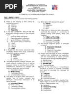 Media and Information Literacy Quarterly 1st With Answerkey | PDF ...