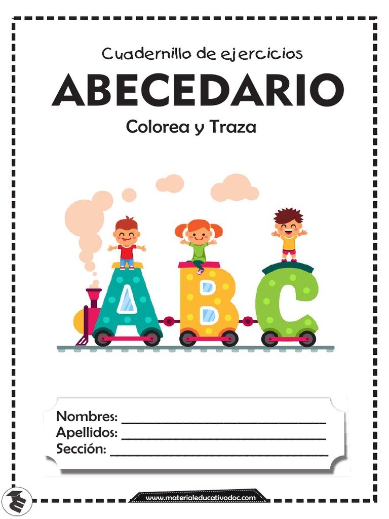 Abecedario Traza Colorea | PDF