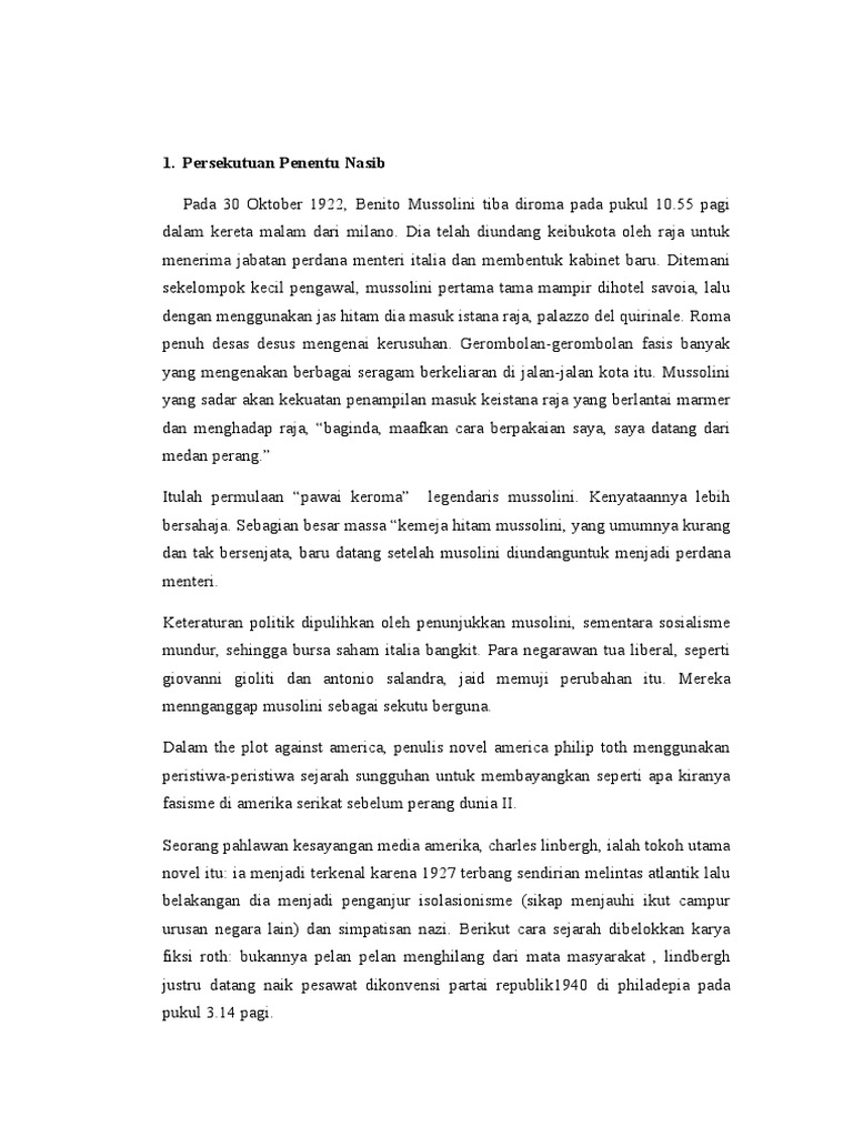 Persekutuan Penentu Nasib | PDF