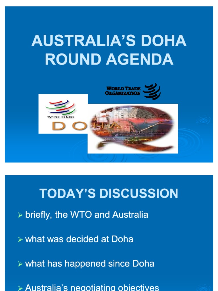 MMM M MMM M MM MM | PDF | Doha Development Round | World Trade Organization