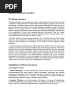 Tertiary Clinical Laboratory Floor Plan - Compress | PDF | Laboratories ...