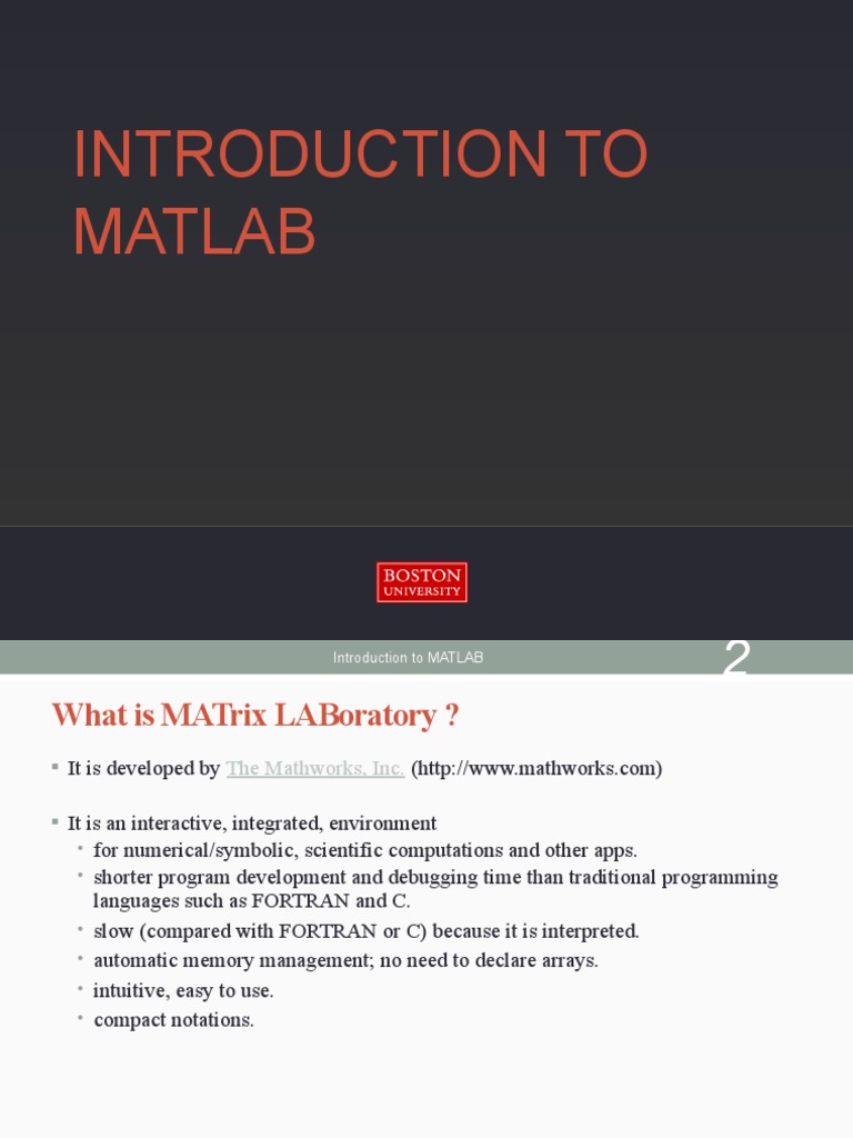 Intriduction - SAM | PDF | Matlab | Parameter (Computer Programming)