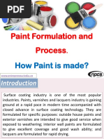 Manufacturing Process of Paints | PDF | Paint | Mill (Grinding)