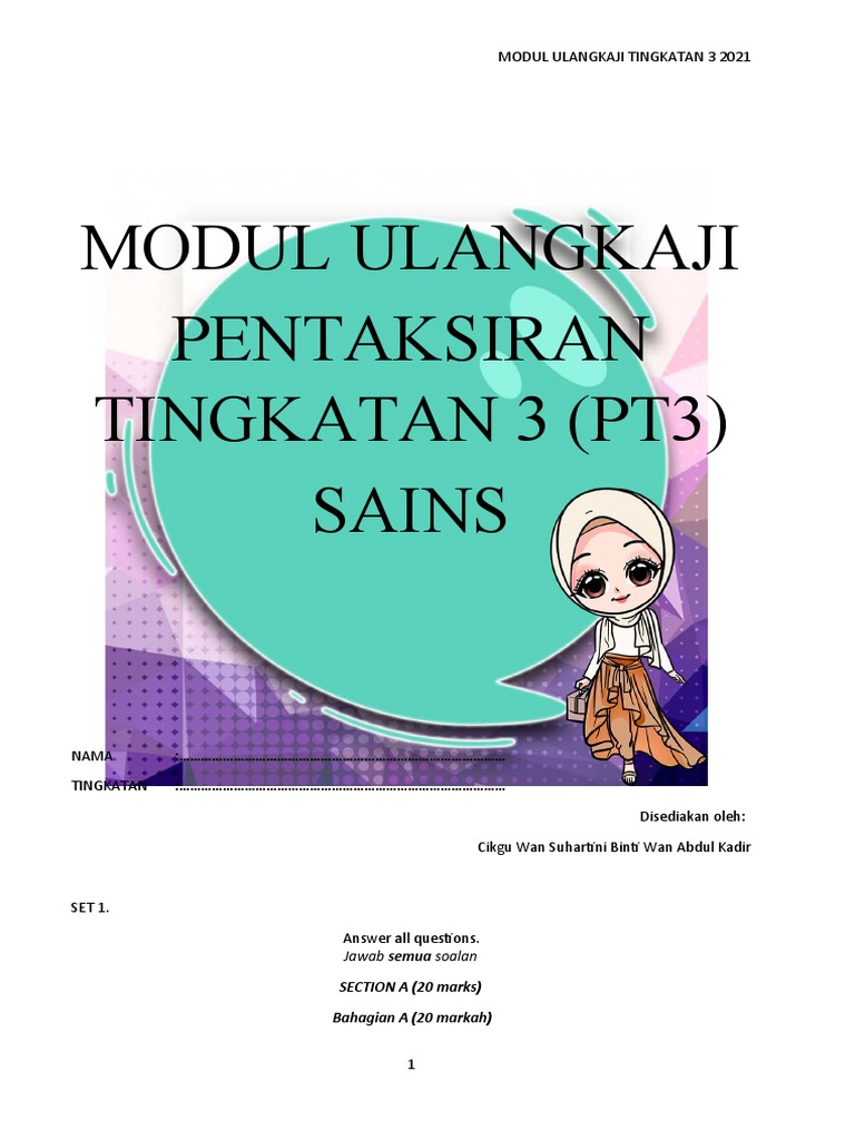Modul Sains PT3 | PDF