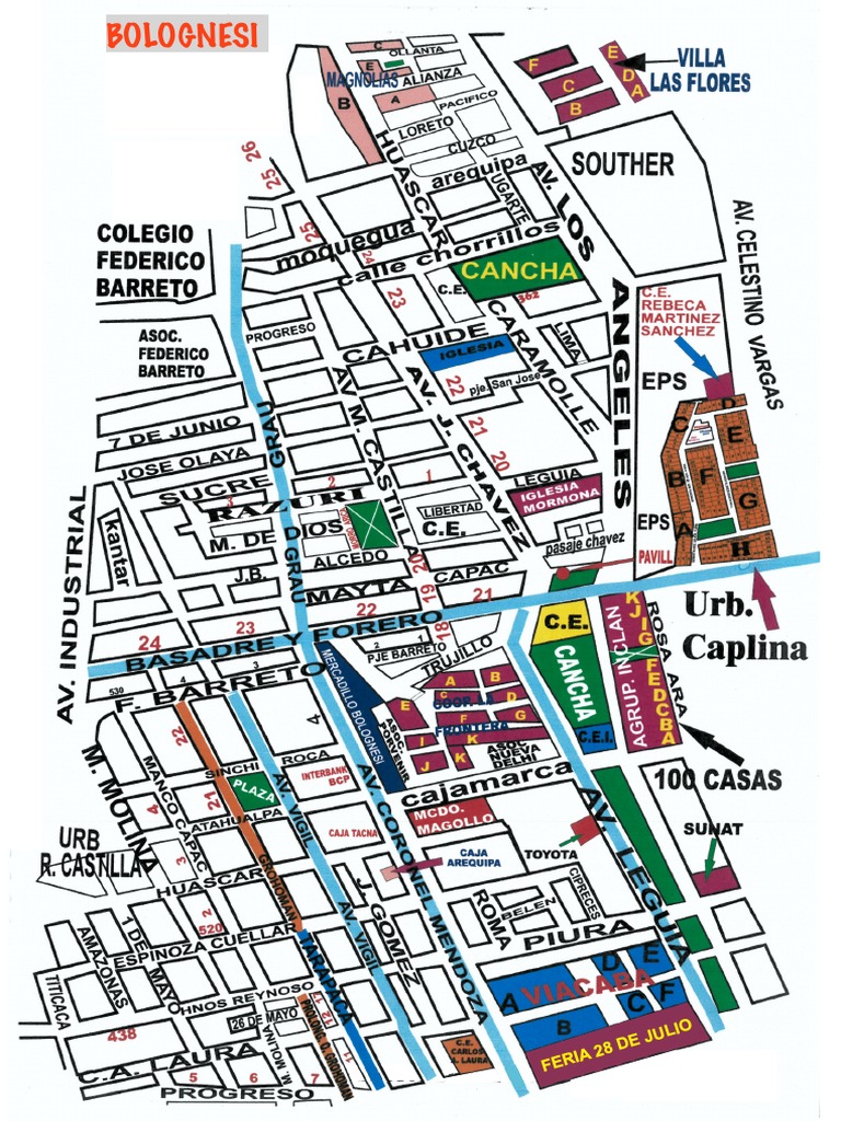 Plano de Tacna | PDF