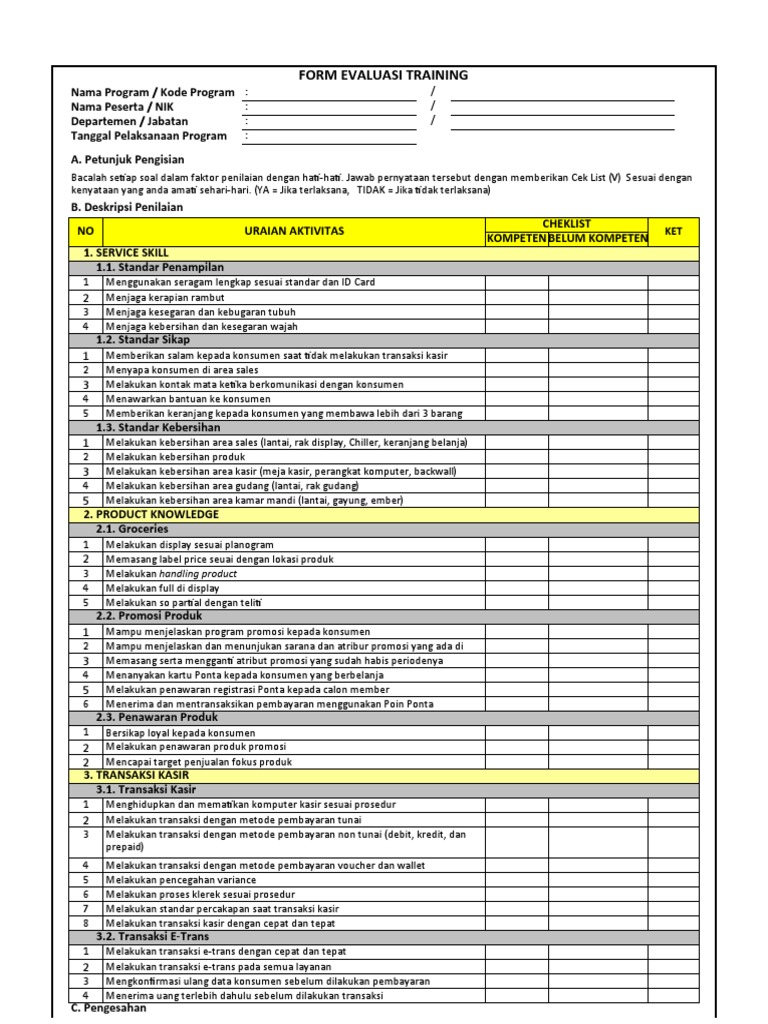 2019-03-11 Evaluasi Level 3 | PDF