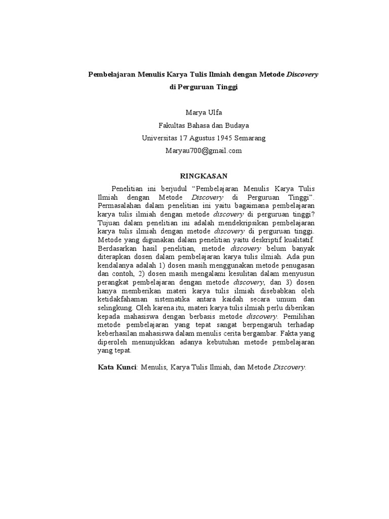 Artikel Jurnal CULTURE - Ulfa | PDF