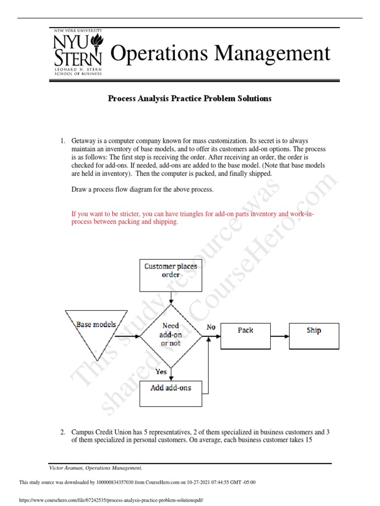 4 Process - Analysis - Practice - Problem - Solutions | PDF | Computing ...