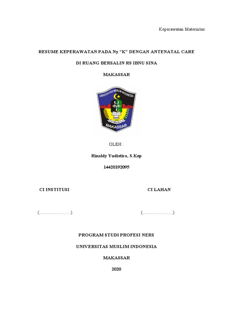 Resume ANC (Rinaldy Yudistira) | PDF