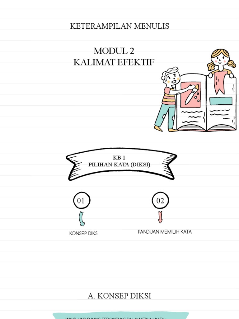 Keterampilan Menulis Modul 2 | PDF