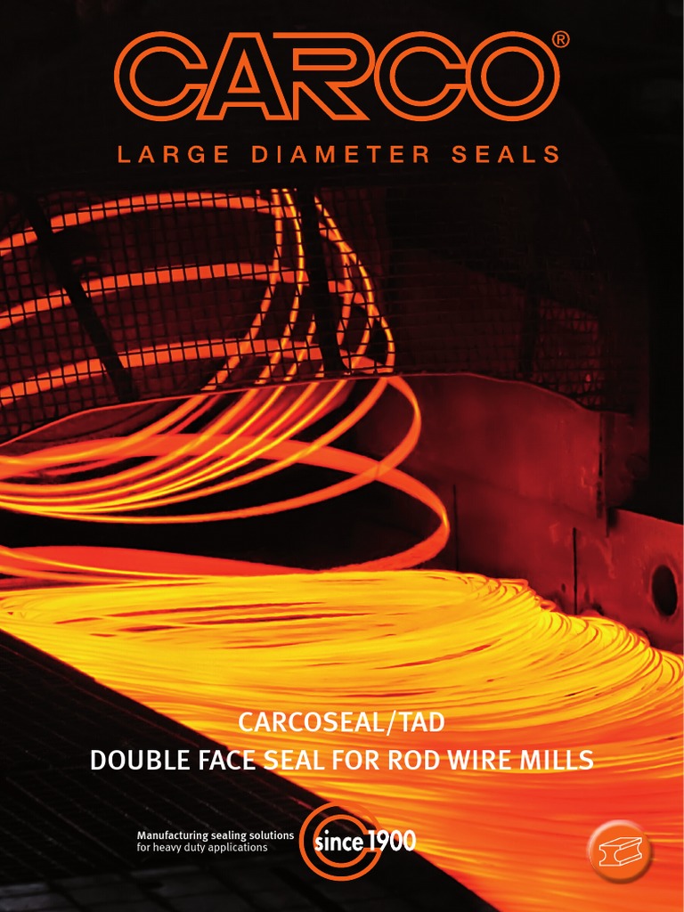 CARCO - TAD - EN Rod Wire Mills | PDF | Bearing (Mechanical) | Wire