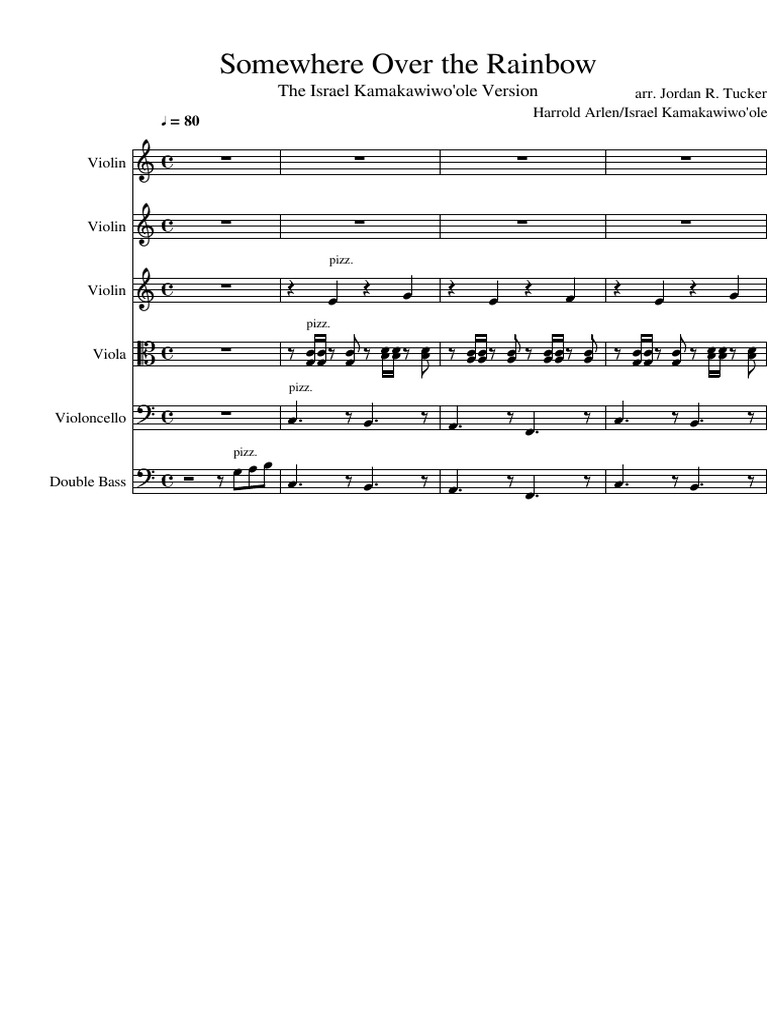 Somewhere Over The Rainbow | PDF