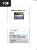 Klasifikasi Jalan | PDF