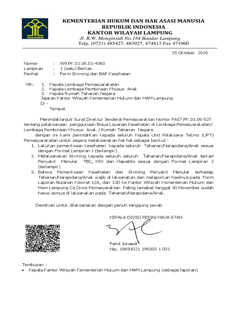 Format Skrining | PDF