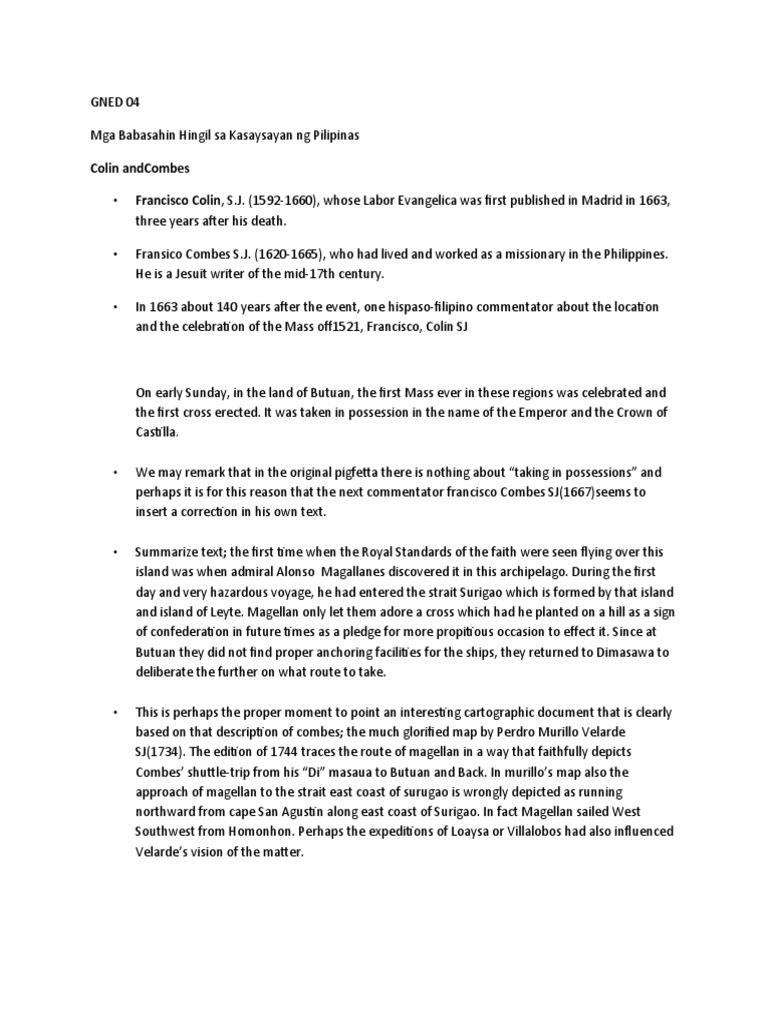 Colin Andcombes Francisco Colin, S.J. (1592-1660), Whose Labor ...
