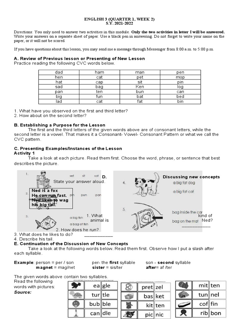 Week 2 English 3 | PDF | Consonant | Language Families