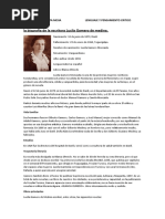 Biografia de Lucila Gamero Moncada de Medina | PDF