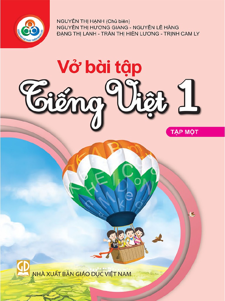 Vo Bai Tap Tieng Viet 1 - Tap Mot Cung Hoc de Phat Trien Nang Luc | PDF