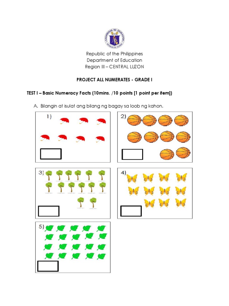Project An Grade 1 Tagalog 1 | PDF