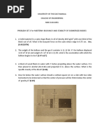 Manometer Problems Worksheet - Answers | PDF | Pressure Measurement ...
