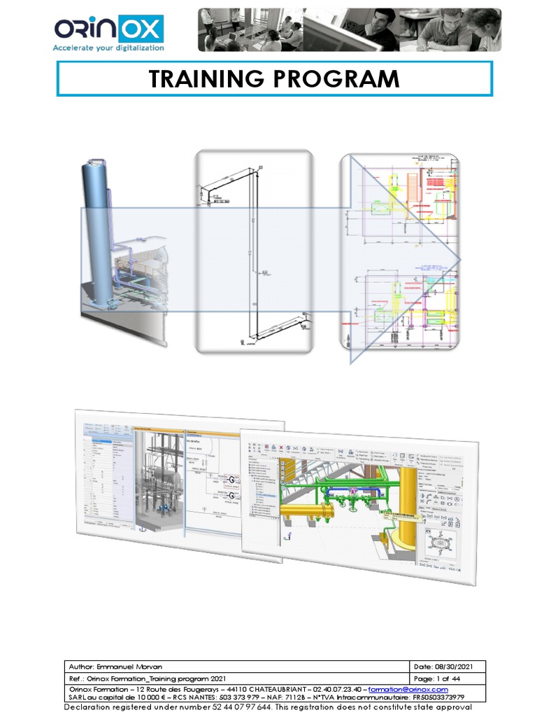 Orinox Formation 2021 Training Catalog | PDF | Software | Application Software