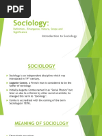 SOCIOLOGY NOTES (BA LLB) 1st Sem | PDF | Sociology | Id