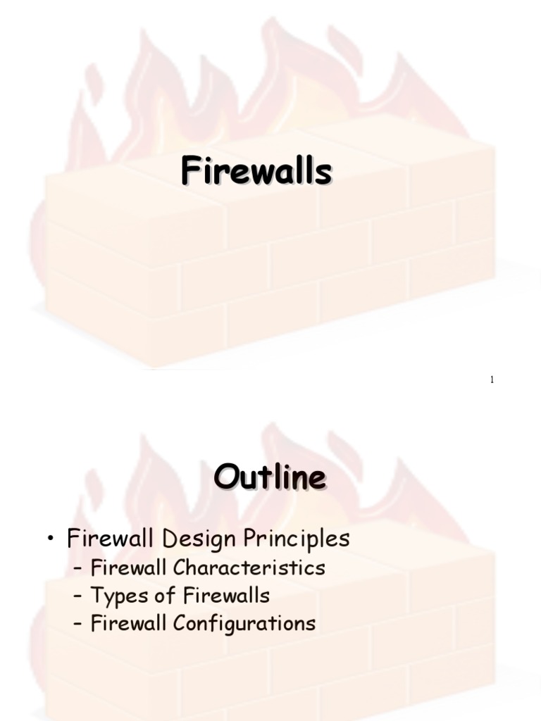 Firewall | PDF | Firewall (Computing) | Router (Computing)