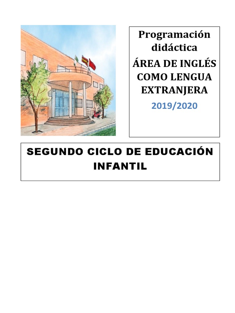 Programación Educación Infantil Inglés 20 21 | PDF | Evaluación ...