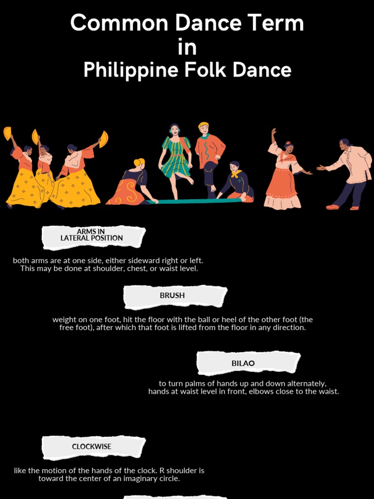 Philippine Folk Dance Terminology | PDF | Foot | Hand
