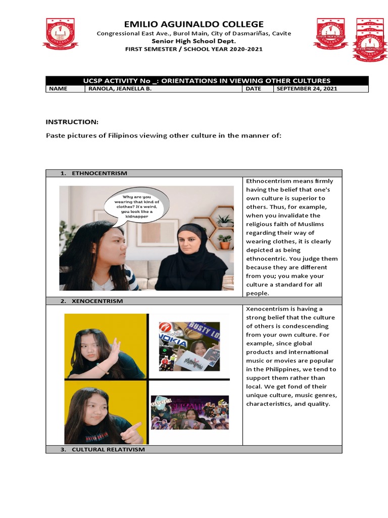 UCSP ACTIVITY Lesson 3 Template | PDF