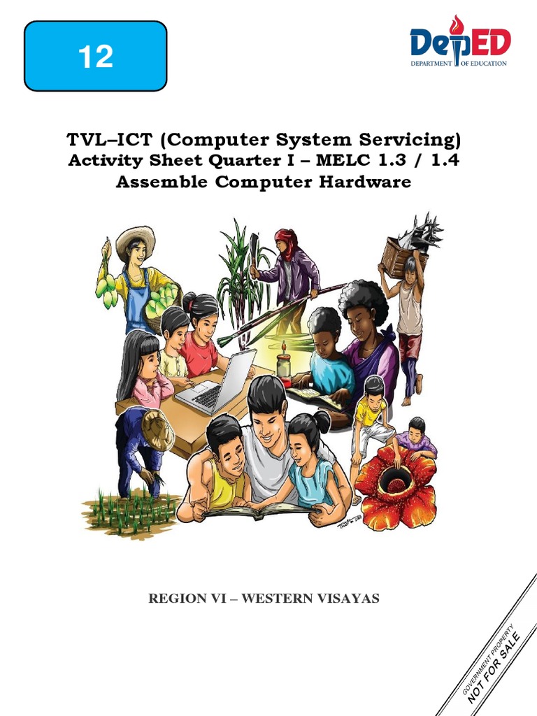 Ict CSS 12 Q1 Las2 Final | PDF | Microcomputers | Computer Data Storage