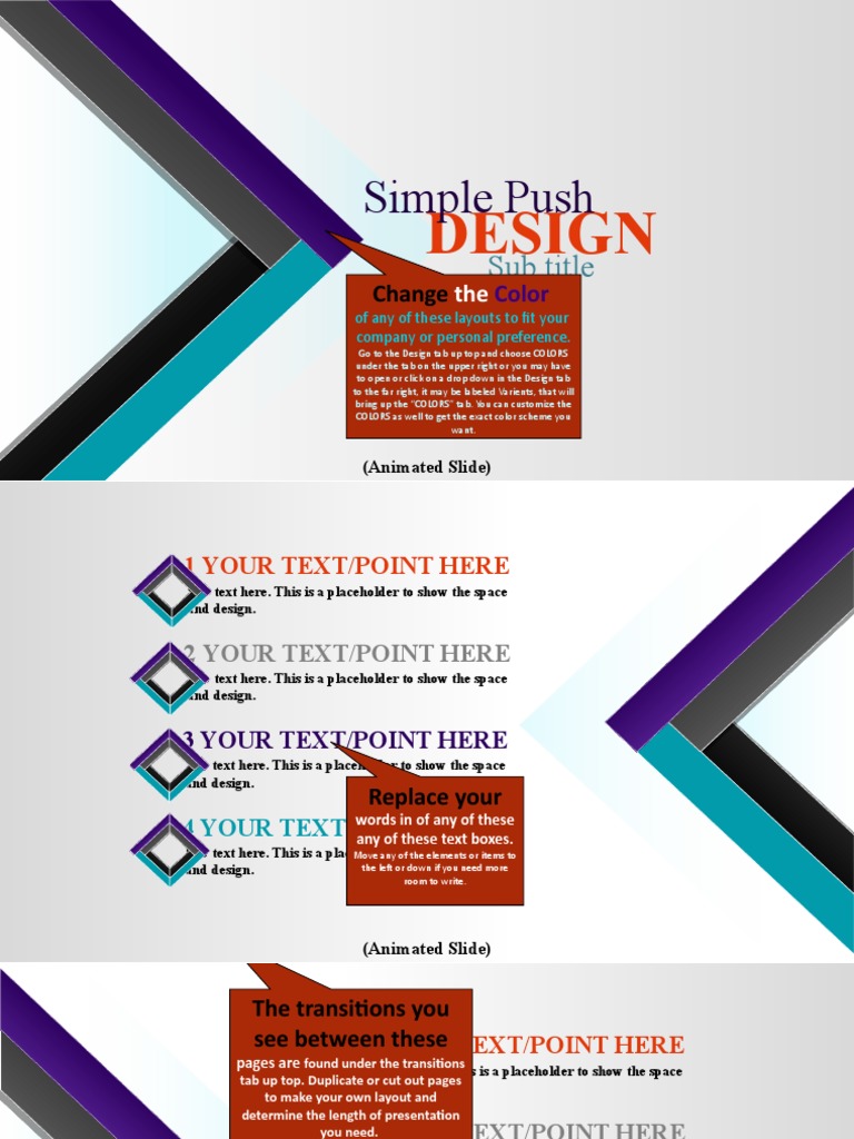 Simple Push: Design | PDF | Page Layout | Computing