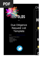 Sample Due Diligence Memo | PDF | Subsidiary | Financial Statement