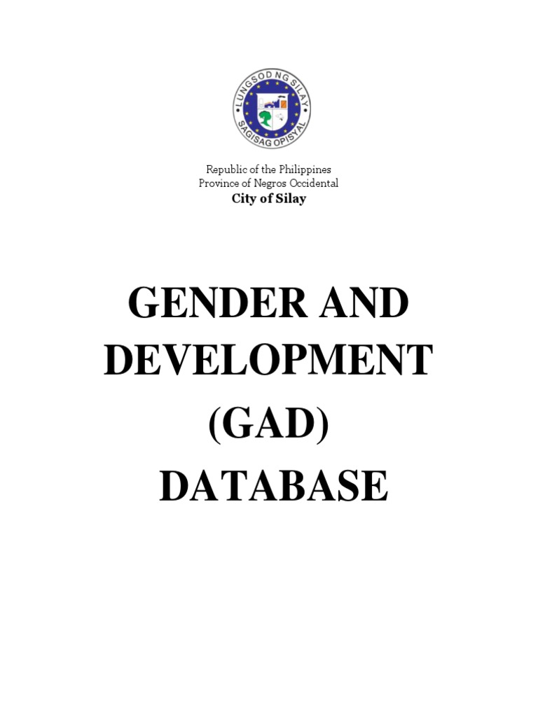GAD Database Final Upload April 2019 | PDF | Human Trafficking | Preventive Healthcare