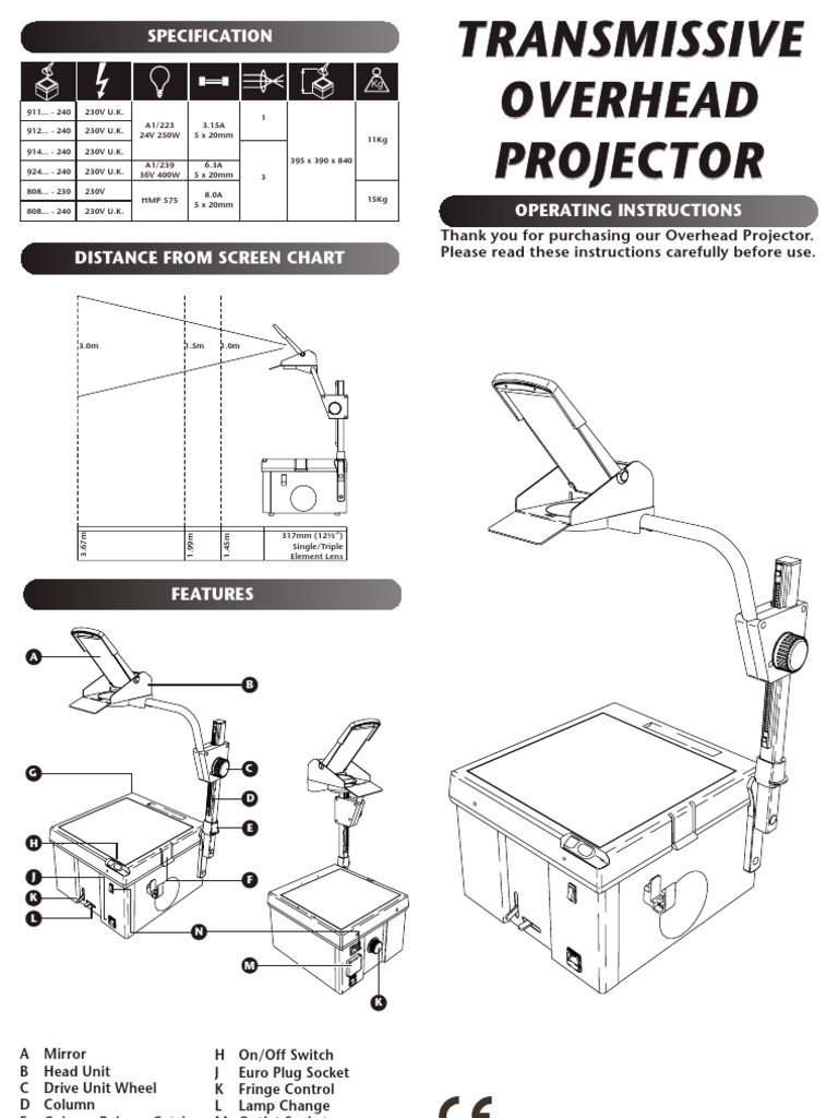OHP Operating Instructions Guide | PDF | Applied And Interdisciplinary ...