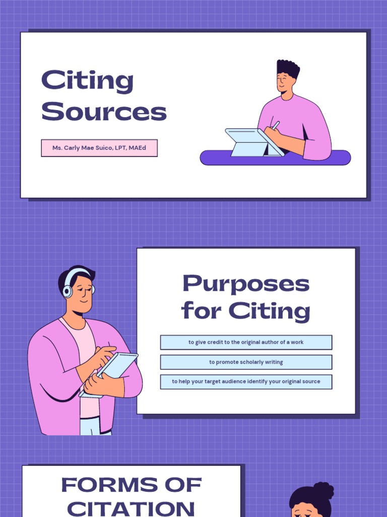 Citing Sources: Teacher Adeline Palmerston | PDF | Citation | Academia