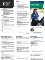 Driver Evaluation Road Test Form | PDF | Traffic | Vehicles