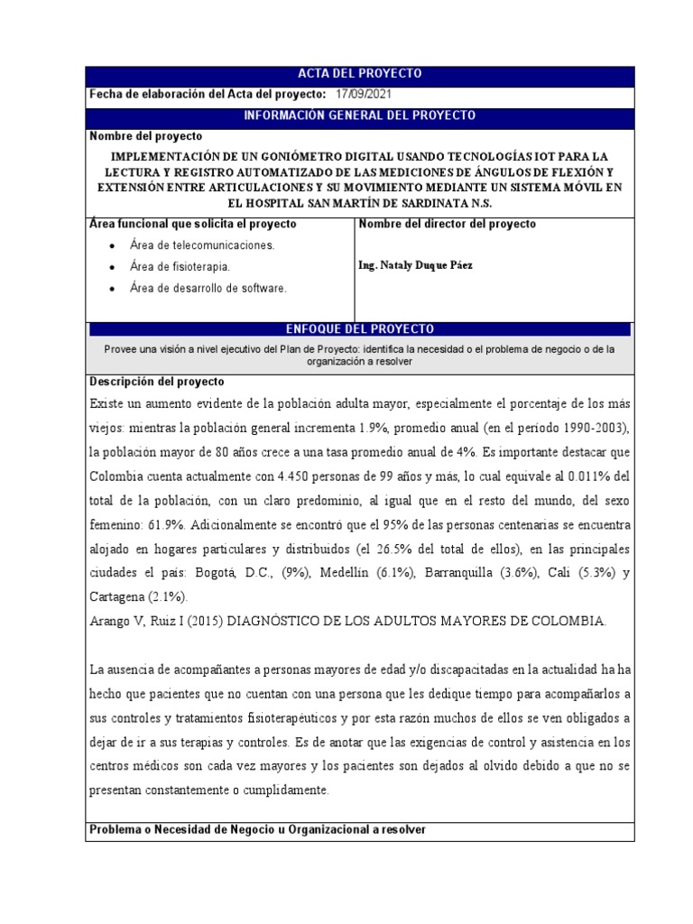 Modelo de Propuesta Entregables (1) 1 | PDF | Aplicación movil ...