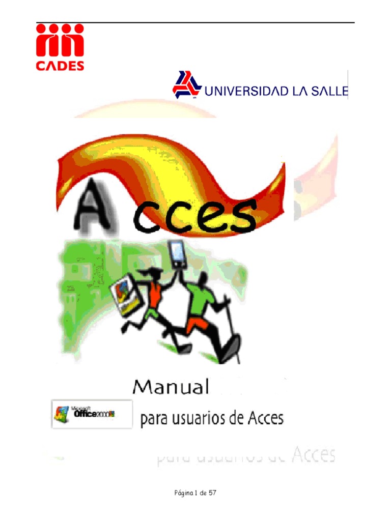 Manual de Access | PDF | Ventana (informática) | Archivo de computadora