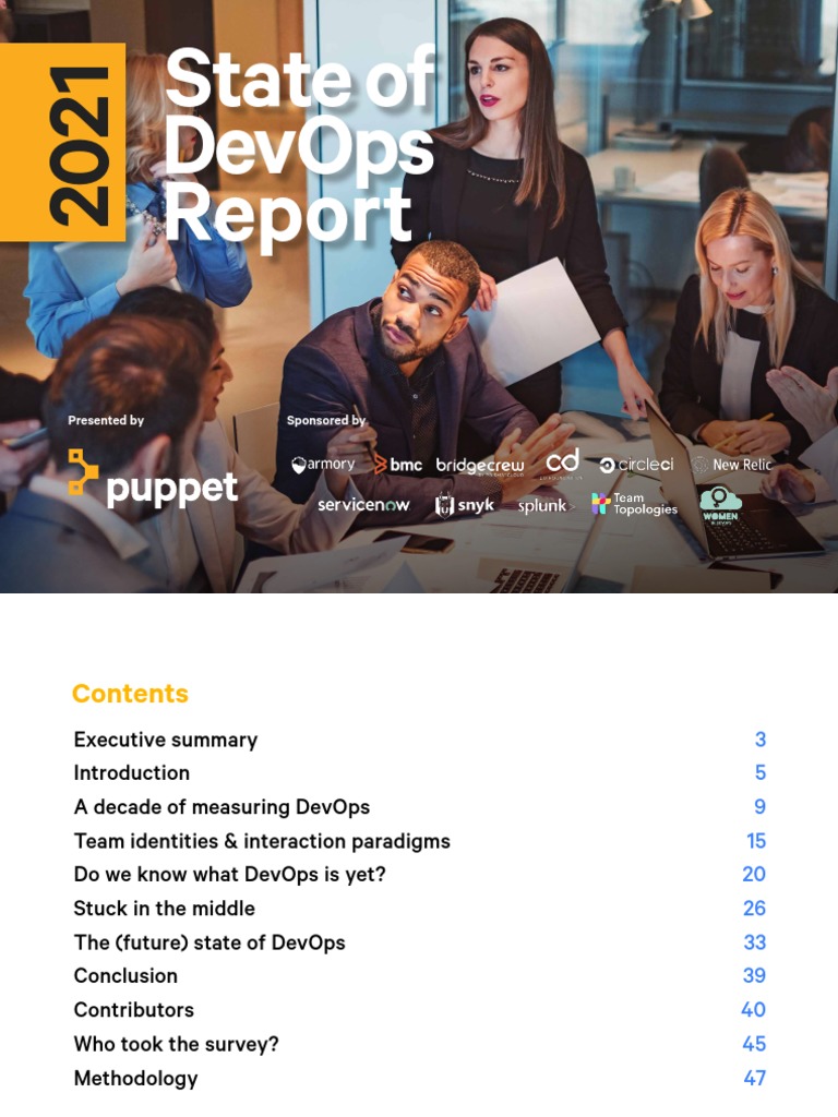 State of Devops: Presented by Sponsored by | PDF | Computers