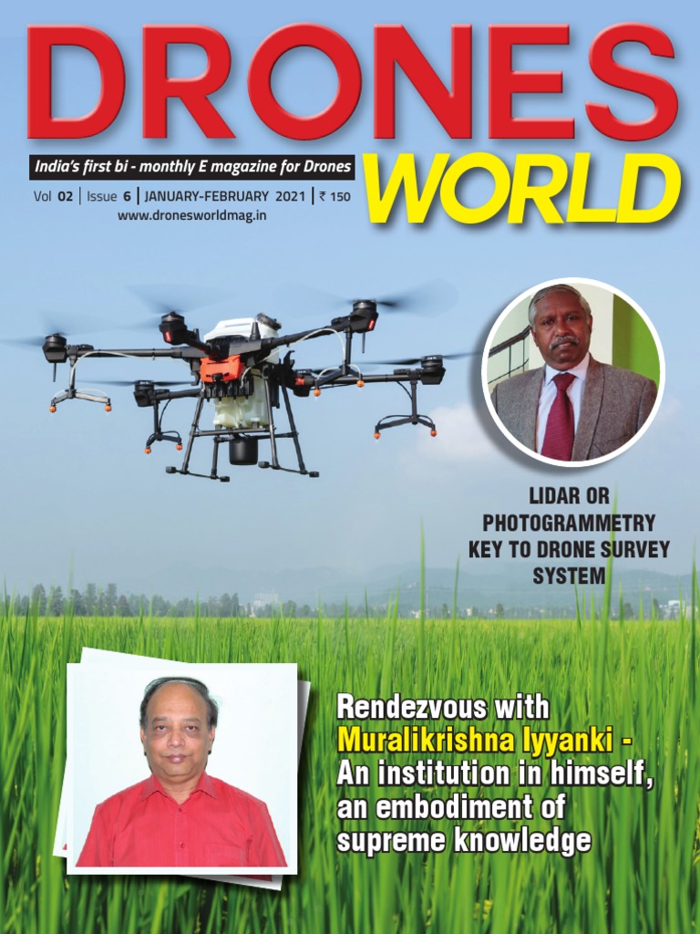Drones World E Magazine - 2021-1 | PDF | Unmanned Aerial Vehicle