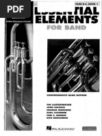 Essential Elements 2000 Eb Alto Saxophone Book 1 | PDF | Language Arts ...