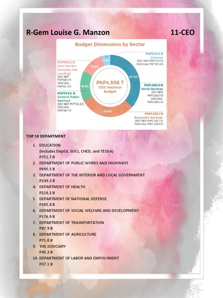 2021 National Budget | PDF