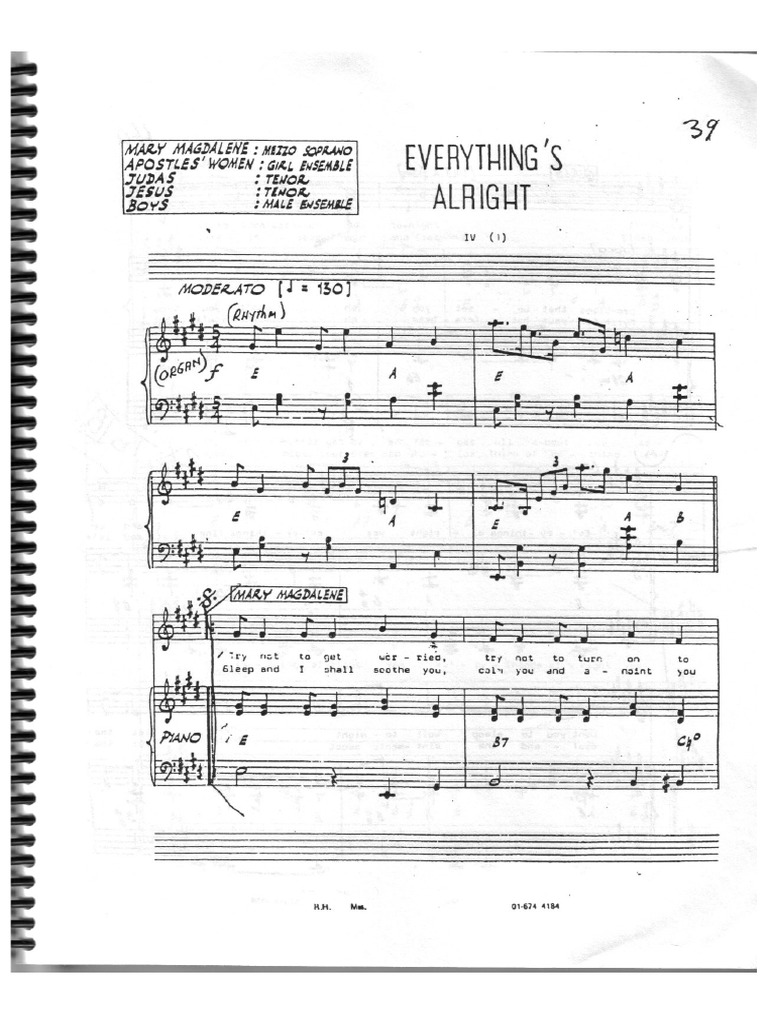 Jesus Christ Superstar - COMPLETE PDF | PDF